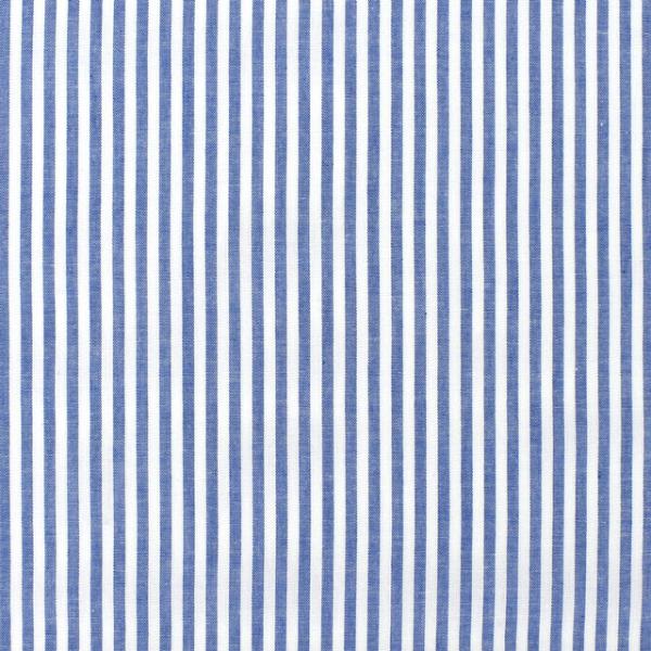 ●素材：綿100％●生地幅：約110cm【生地の特徴】40番手の糸で織られた少し薄手の生地です。兵庫県播州にて生産・品質管理された、糸から染め上げた高級感のある先染め生地です。優しくさらりとした肌触りと針通しの良さ（縫いやすさ）が特徴です。...