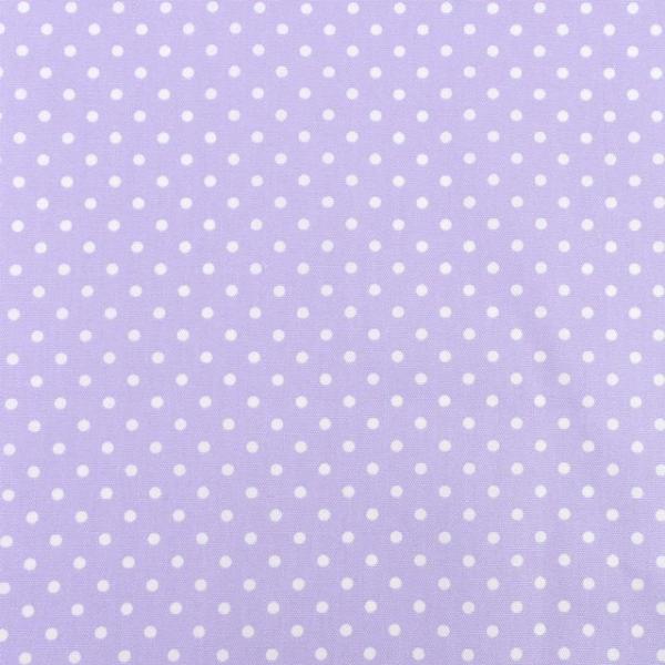 ●素材：綿100％●生地幅：約110cm●ミシン針：11番●ミシン糸：60番【生地の特徴】パステルカラーに小さなドット（水玉）柄が可愛いオックス生地です。程よい厚みがあり、初心者さんでも縫いやすい素材です。バッグやポーチ、インテリア小物をは...