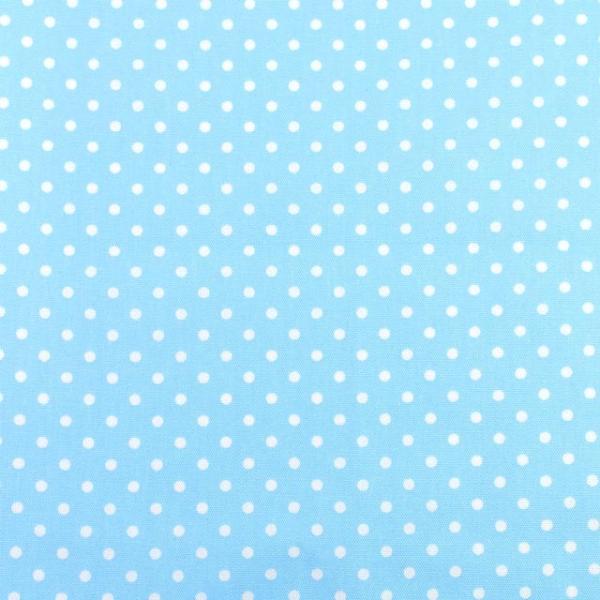 ●素材：綿100％●生地幅：約110cm●ミシン針：11番●ミシン糸：60番【生地の特徴】パステルカラーに小さなドット（水玉）柄が可愛いオックス生地です。程よい厚みがあり、初心者さんでも縫いやすい素材です。バッグやポーチ、インテリア小物をは...