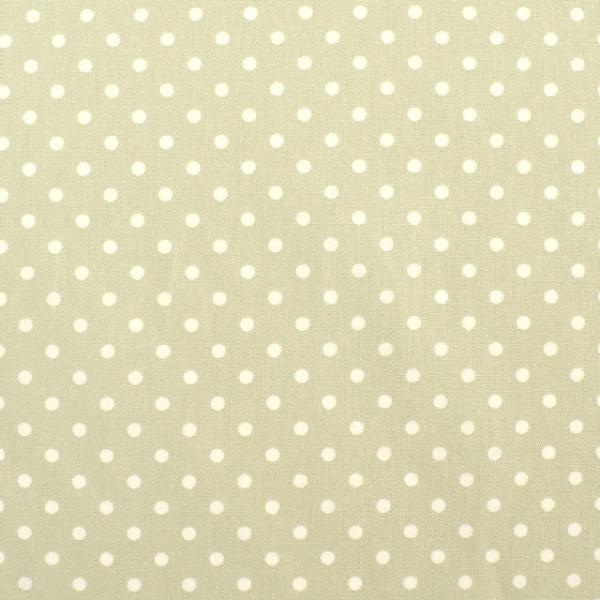 ●素材：綿100％●生地幅：約110cm●ミシン針：11番●ミシン糸：60番【生地の特徴】パステルカラーに小さなドット（水玉）柄が可愛いオックス生地です。程よい厚みがあり、初心者さんでも縫いやすい素材です。バッグやポーチ、インテリア小物をは...