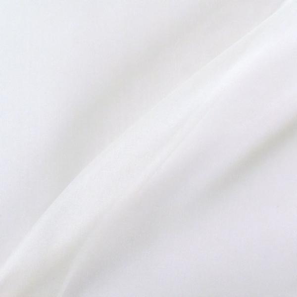 ●素材：シルク100％●生地幅：約107cm【生地の特徴】シルク100％のオーソドックスなオーガンジー生地です。シルク特有の上品な光沢、透け感のある表情、軽くハリコシある仕上がりが特徴です。高級感のある先染めで織られた生地なので、上品に仕上...