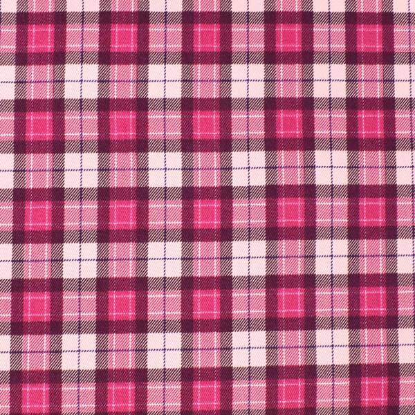 ●素材：綿100％●生地幅：約110cm【商品の説明】チェック柄がプリントされたコットン素材のツイル生地です。柔らかくしなやかさがある中厚の綾織り生地で、シワになりにくいのが特徴です。初心者の方にも扱いやすい程よい厚さの布で、ジャケットやパ...