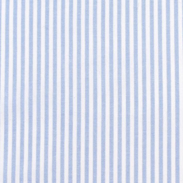 ●素材：綿70％ ポリエステル30％●生地幅：約112cm【生地の特徴】細いストライプ柄のダンガリー生地。綿とポリエステルの混紡なのでシワになりにくく丈夫で乾きやすいので、頻繁にお洗濯が必要なアイテムの制作に最適です。生地に程よいハリがあり...