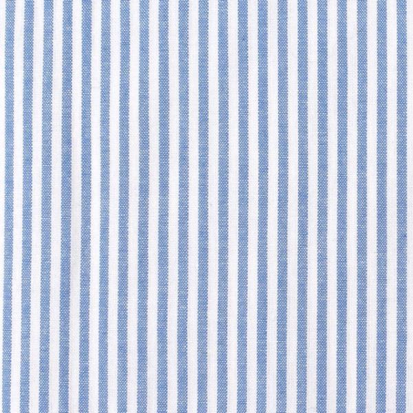 ●素材：綿70％ ポリエステル30％●生地幅：約112cm【生地の特徴】細いストライプ柄のダンガリー生地。綿とポリエステルの混紡なのでシワになりにくく丈夫で乾きやすいので、頻繁にお洗濯が必要なアイテムの制作に最適です。生地に程よいハリがあり...