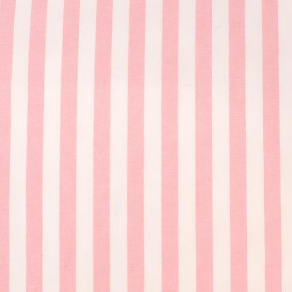 ●素材：綿70％ ポリエステル30％●生地幅：約112cm【生地の特徴】ストライプ柄のダンガリー生地。綿とポリエステルの混紡なのでシワになりにくく丈夫で乾きやすいので、頻繁にお洗濯が必要なアイテムの制作に最適です。生地に程よいハリがあり、薄...