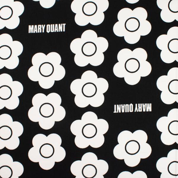 ●素材：綿100%●生地幅：約110cm【生地の特徴】「自由に 自分らしく」― MARY QUANTのアイテムには、ありのままの自分を表現し、今以上にいきいきと輝いてほしいという想いが込められています。マリークヮントのブランドのアイコンであ...