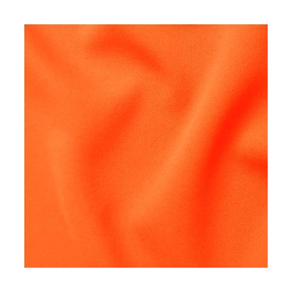 ※一般的なネオンカラーです。（ディスプレイ環境にもよりますが、画像より明るいカラーです。）●素材：ポリエステル100％●生地幅：約150cm【生地の特徴】ポリエステル素材の3段スムース生地です。体操着等によく見られるジャージ生地になります。...