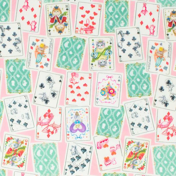 ●素材：綿100％●生地幅：約105cm【生地の特徴】yukiemonデザイナー松浦由起江さんプロデュースの「22fabric（ニャンニャンファブリック）」のデジタルプリント生地。デジタルプリントで表現されたファンタジックな柄とカラフルな色...