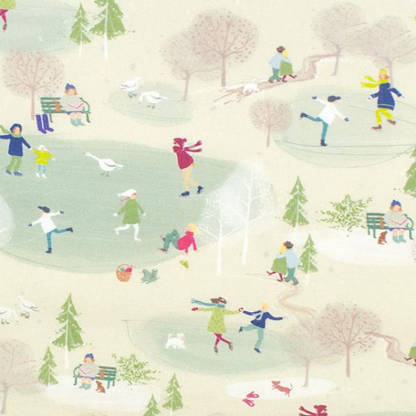 ●素材：綿100％●生地幅：約145cm【商品の説明】ドイツの手芸メーカーacufactum（アクファクトゥム）のコットン生地です。使いやすい普通地の平織コットン生地なので、ブラウスやワンピース等のお洋服はもちろん、バッグやポーチ、キッチン...