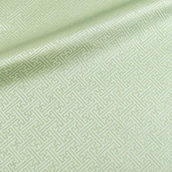 ●素材：ポリエステル100％●生地幅：約70cm【生地の特徴】ハリのあるしっかりとした帯地です。サヤ形の地模様が織られています。「古代」の模様がないタイプです。【お手入れ】お洗濯はできません。衣料用に使用される場合はご注意ください。※ロット...