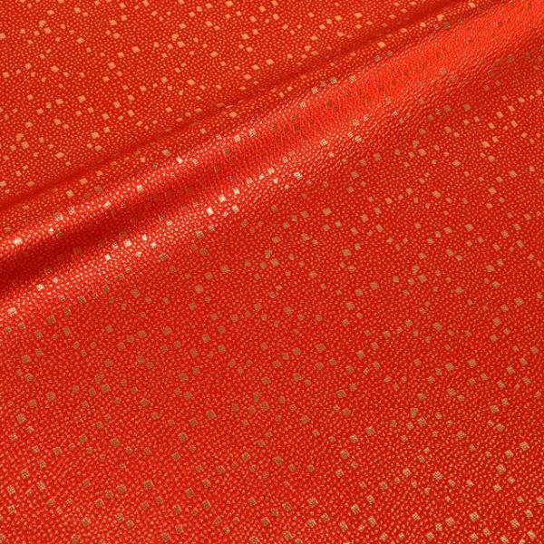 ●素材：ポリエステル100％●生地幅：約70cm【生地の特徴】ハリのあるしっかりとした帯地です。一面に細かくまかれた砂のように見えることからこの名前がついています。【お手入れ】お洗濯はできません。衣料用に使用される場合はご注意ください。