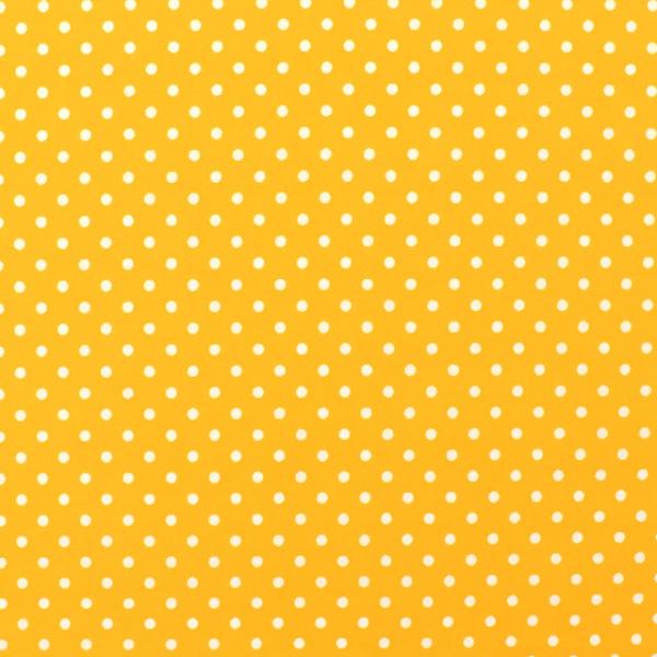 ●素材：綿100％●生地幅：約110cm【生地の特徴】ドット（水玉）模様がプリントされたブロード生地です。薄手の平織り生地なのでソーイング初心者の方にも比較的扱いやすく、お洋服や小物づくりなど幅広くご利用いただけます。