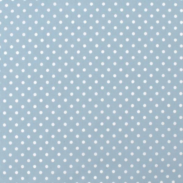 ●素材：綿100％●生地幅：約110cm【生地の特徴】ドット（水玉）模様がプリントされたブロード生地です。薄手の平織り生地なのでソーイング初心者の方にも比較的扱いやすく、お洋服や小物づくりなど幅広くご利用いただけます。