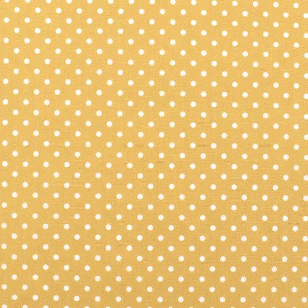 ●素材：綿100％●生地幅：約110cm【生地の特徴】ドット（水玉）模様がプリントされたブロード生地です。薄手の平織り生地なのでソーイング初心者の方にも比較的扱いやすく、お洋服や小物づくりなど幅広くご利用いただけます。