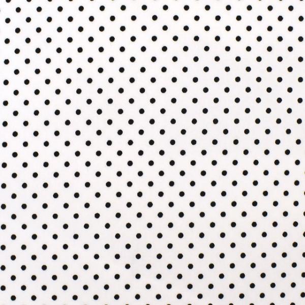 ●素材：綿100％●生地幅：約110cm【生地の特徴】ドット（水玉）模様がプリントされたブロード生地です。薄手の平織り生地なのでソーイング初心者の方にも比較的扱いやすく、お洋服や小物づくりなど幅広くご利用いただけます。