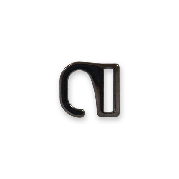 ●素材：鉄（メッキ加工）●サイズ：内径 約15mm（詳細画像をご確認下さい）※ロット違いにより、数mm異なる場合がございます。予めご了承下さいませ。【商品の詳細】サンダルなどのバックバンドの着脱によく利用されるバックルです。引っかけて使用す...