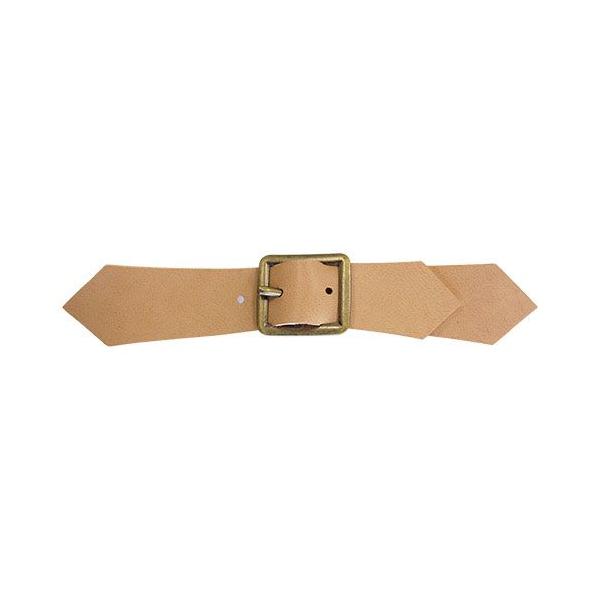 ●素材：ポリエステル60％　ポリウレタン40％　/　バックル部分…真鍮●サイズ：全長 約125mm（真ん中のベルト穴の場合）【商品の詳細】キルトスカート等に使われるベルトです。3個のベルト穴があり、多少のサイズの調節が出来ます。ミシン縫い、...
