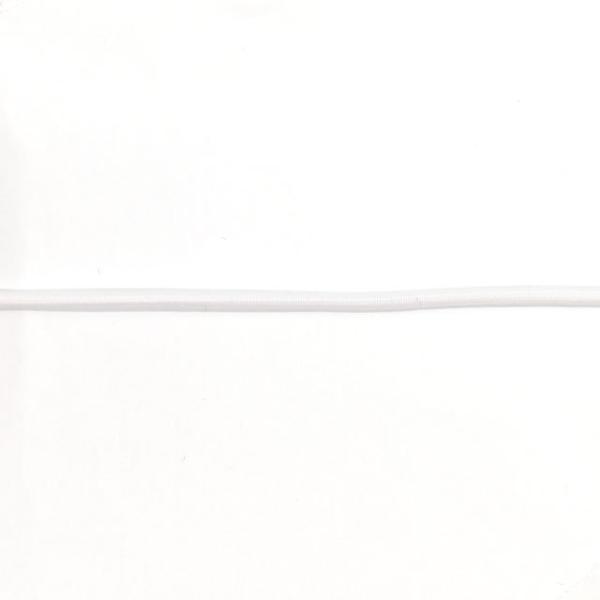 ●素材：外側…ポリプロピレン、芯…ラバー●直径：約3mm【商品の特徴】固めの丸ゴムです。スポーツウェアなどでもお使いいただけます。