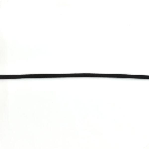 ●素材：外側…ポリプロピレン、芯…ラバー●直径：約3mm【商品の特徴】固めの丸ゴムです。スポーツウェアなどでもお使いいただけます。