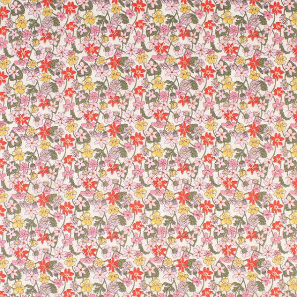 ●素材：綿100％●生地幅：約110cm【生地の特徴】上品な艶とやわらかな肌ざわりが特徴の、リバティ・ファブリックスのタナローン生地。織の密度が高く、しなやかで豊かなドレープ性があります。ブラウスやワンピース、スカートなどの衣類の他、小物や...