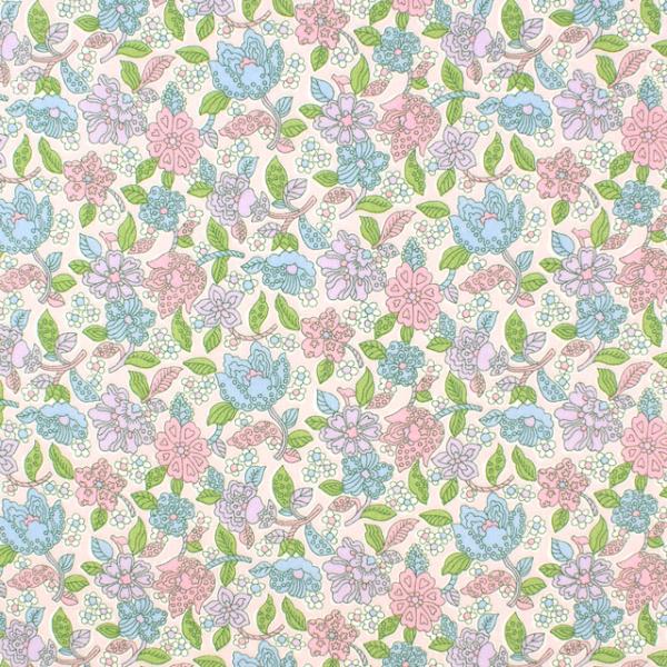 ●素材：綿100％●生地幅：約108cm【生地の特徴】上品な艶とやわらかな肌ざわりが特徴のリバティ・ファブリックスのタナローン。織の密度が高く、しなやかで豊かなドレープ性があります。ブラウスやワンピース、スカートなどの衣類の他、小物やインテ...