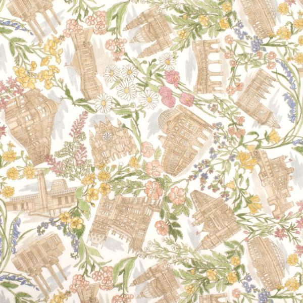 ●素材：綿100％●生地幅：約110cm【生地の特徴】上品な艶とやわらかな肌ざわりが特徴のリバティ・ファブリックスのタナローン。織の密度が高く、しなやかで豊かなドレープ性があります。ブラウスやワンピース、スカートなどの衣類の他、小物やインテ...