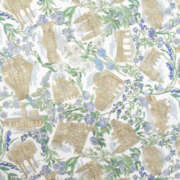 ●素材：綿100％●生地幅：約110cm【生地の特徴】上品な艶とやわらかな肌ざわりが特徴のリバティ・ファブリックスのタナローン。織の密度が高く、しなやかで豊かなドレープ性があります。ブラウスやワンピース、スカートなどの衣類の他、小物やインテ...