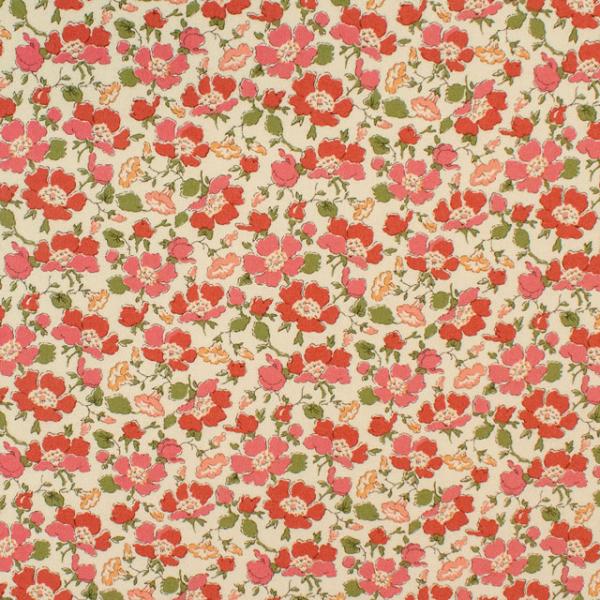 ●素材：綿100％●生地幅：約107cm【商品の説明】コットンフランネルの暖かみのある素材感に合わせた、落ち着きのある、秋冬らしい穏やかな雰囲気に仕上がっています。表面が起毛しているので、繊維の中に空気を含み保温性にも優れています。コットン...