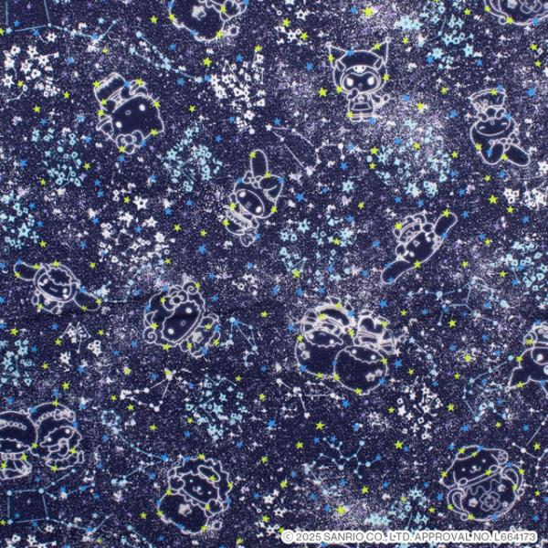 ★2025年AWコレクション★●素材：綿100％●生地幅：約108cm【商品の説明】Little Twin Stars Collection  25AW（リトルツインスターズコレクション25AW）リトルツインスターズ50周年を祝して、愛らし...