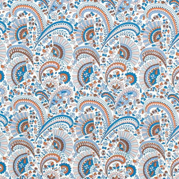 ●素材：綿100％●生地幅：約108cm【商品の説明】上品な艶とやわらかな肌ざわりが特徴のリバティ・ファブリックスのタナローン。織の密度が高く、しなやかで豊かなドレープ性があります。ブラウスやワンピース、スカートなどの衣類の他、小物やインテ...