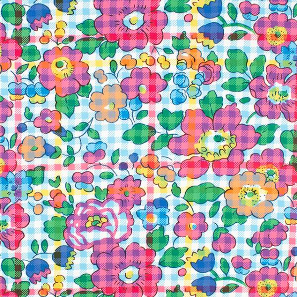 ●素材：綿100％●生地幅：約108cm【商品の説明】上品な艶とやわらかな肌ざわりが特徴のリバティ・ファブリックスのタナローン。織の密度が高く、しなやかで豊かなドレープ性があります。ブラウスやワンピース、スカートなどの衣類の他、小物やインテ...