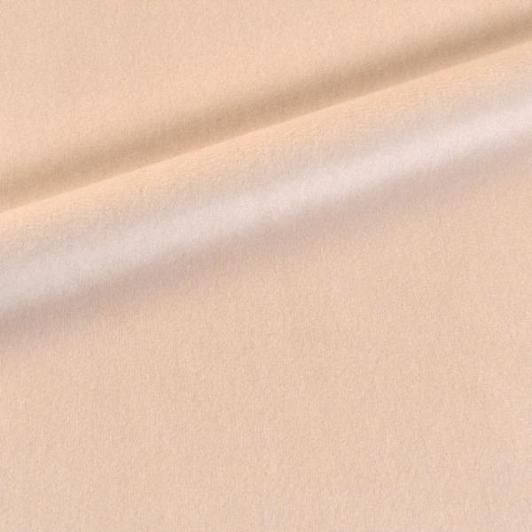 ●素材：ポリエステル95％ ポリウレタン5％●生地幅：約166cm●毛足の長さ：約0.5〜1mm【生地の特徴】片面起毛タイプのボア生地。伸縮性があり、「おもち」のようなもちもちした質感が特徴です。ぬいぐるみ制作にぴったりの生地で、どうぶつ系...