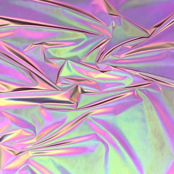 ●素材：ポリエステル25％、金属化合物コートガラスビーズ55％、透明ウレタン樹脂20％●生地幅：約100cm【生地の特徴】フラッシュ撮影をすることによりオーロラのように光る生地です。衣装はもちろん、小物にしてもスペシャルな作品になります。【...