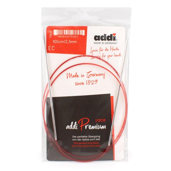 ●素材：真鍮にホワイトブロンズメッキ加工（ニッケルフリー）●サイズ：針の太さ2mm / 全長約100cm（針部分も含みます）●生産国：ドイツ【商品の詳細】ドイツ・addi社（アディ社）のメタル製輪針です。針はすべりがよく、針先が鋭角なのが特...