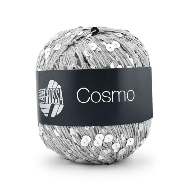 ●素材：綿100%、スパンコール●容量：100ｇ玉巻（約250m）●生産国：イタリア※本商品は、他の糸と一緒に編む「引き揃え用」の糸です。針サイズ・ゲージの記載はありませんので、合わせる主糸に適したものをご使用ください。【商品の説明】大小さ...