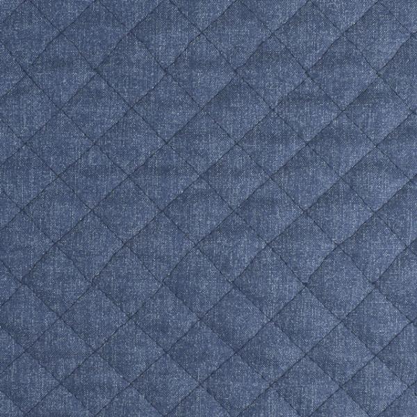 ●素材：表地　綿100％・中綿　ポリエステル100％（キルト）●生地幅：約108cm【生地の特徴】デニム調のキルト生地です。シンプルな通園通学グッズにおすすめです。柄物とも合わせやすいブルーデニムカラー3色展開です。※ステッチ糸の色や生地の...