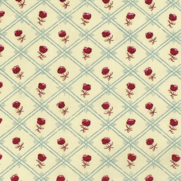 ●素材：綿100％●生地幅：約110cm【生地の特徴】プロヴァンスプリントを代表するブランド「ソレイアード」のシーチング生地。美しく色彩豊かなプロヴァンスの風景からインスパイアされた繊細なモチーフが、上質なプリントで表現されています。針どお...