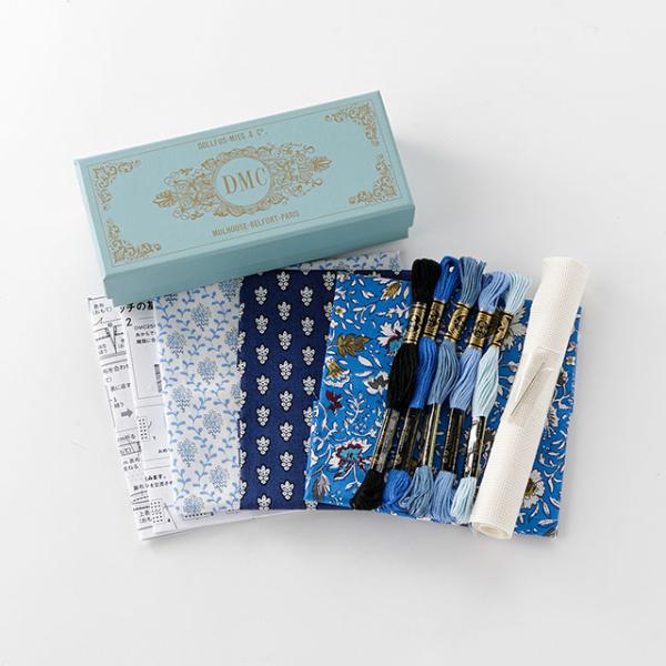 ●セット内容：ソレイアード生地（55cm×27cm・3種）、アイーダ生地（18カウント・27cm×33cm）、DMC25番刺繍糸（5本）、刺繍針（24号・1本）、図案、レシピ●生産国：日本【商品の説明】共に200年以上の歴史を誇るフランス発...