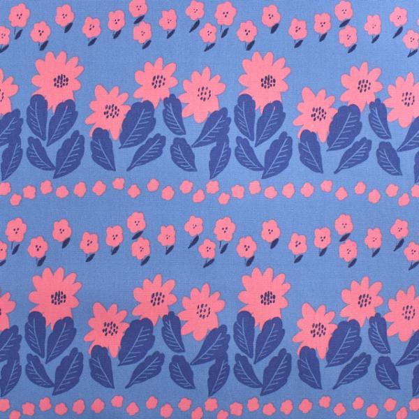 ●素材：綿100％●生地幅：約110cm【生地の特徴】kippis（キッピス）のオックス生地。北欧で活躍するデザイナー陣がデザインした、温かみのあるモチーフや洗練された色づかいのプリントが魅力です。程よい厚みとハリがあるので、ポーチやバッグ...