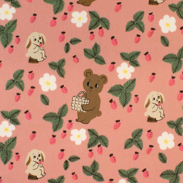 ●素材：綿100％●生地幅：約108cm【商品の説明】kippis（キッピス）のオックス生地。北欧で活躍するデザイナー陣がデザインした、温かみのあるモチーフや洗練された色づかいのプリントが魅力です。程よい厚みとハリがあるので、ポーチやバッグ...