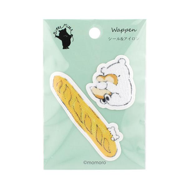 ＜シール＆アイロン接着ワッペン＞●素材：表面…レーヨン、ポリエステル他 / 裏面…EAA系樹脂●内容：各1枚入り【商品の説明】クリエイターたちが描く個性豊かなイラストが刺繍ワッペンになりました。こだわりのイラストを刺繍とプリントで忠実に再現...
