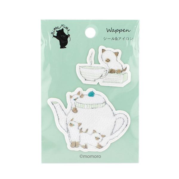 ＜シール＆アイロン接着ワッペン＞●素材：表面…レーヨン、ポリエステル他 / 裏面…EAA系樹脂●内容：各1枚入り【商品の説明】クリエイターたちが描く個性豊かなイラストが刺繍ワッペンになりました。こだわりのイラストを刺繍とプリントで忠実に再現...