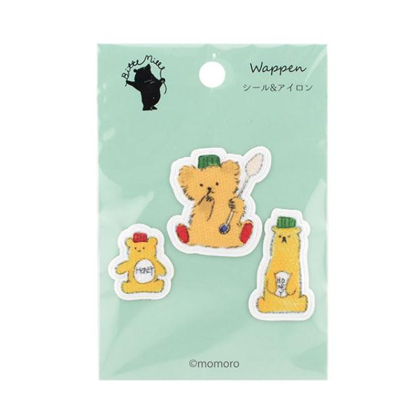 ＜シール＆アイロン接着ワッペン＞●素材：表面…レーヨン、ポリエステル他 / 裏面…EAA系樹脂●内容：各1枚入り【商品の説明】クリエイターたちが描く個性豊かなイラストが刺繍ワッペンになりました。こだわりのイラストを刺繍とプリントで忠実に再現...