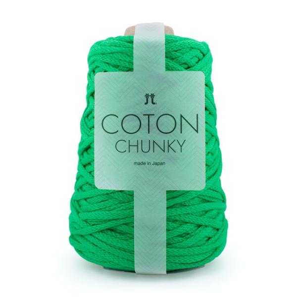 ●素材：綿100％●容量：250g玉巻（約110ｍ）●使用針：棒針ジャンボ8〜10mm ／ かぎ針10/0号●標準ゲージ：棒針10〜11目・15〜16段 ／ かぎ針10目・5段●生産国：日本●必要玉数の目安：ベスト3〜4玉 ／ 半袖プルオー...