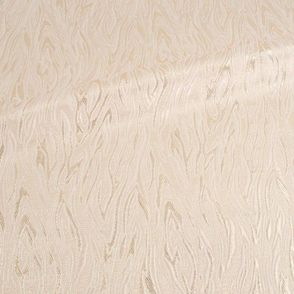 ●素材：ポリエステル74%　レーヨン26％●生地幅：約120cm【商品の説明】本銀のラメ糸を使用した華やかな輝きのジャガード生地です。木目のような模様で、フクレ織りの為立体感があります。【お手入れ】水洗い不可漂白禁止、タンブル乾燥禁止アイロ...