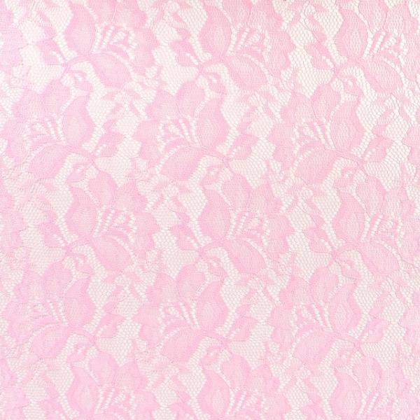 ●素材：ポリエステル100％●生地幅：約110cm【生地の詳細】ラッセルレース編機で編まれたレース生地です。編みながら柄を作っているので、仕上がりが平坦で立体感は少ないのが特徴です。比較的安価なタイプですので、ボリューム使いをしてもコスト面...