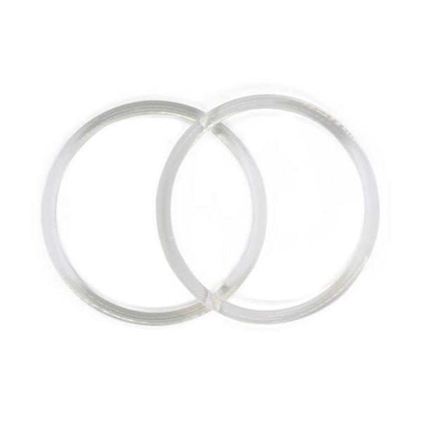 ●素材：プラスチック●サイズ：内径約11cm、外径約13cm●内容：2本組【商品の詳細】グラニーバッグなどの手提げバッグに使えるプラスチックリングです。バッグだけでなく、タオル掛けなどアイディア次第で色々な使い方が出来ます。【ご注意】商品の...