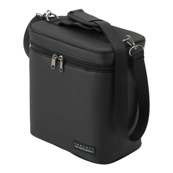 ●サイズ：W22cm×H24cm×D14cm【商品の詳細】クレンジングウォーターなどの高さのあるもの約20cmまで収納可能です。フタの裏にはファスナー付きポケットがあり、細々とした道具をまとめて収納できます。取り外し可能なショルダー紐付きです。