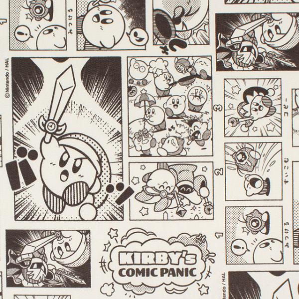 ●素材：綿100％●生地幅：約110cm【商品の説明】星のカービィのプリント生地です。柄の上下がないので、裁断も簡単です。中肉程度の厚みのオックス生地は、程よいハリ感と柔らかさがあり、初心者の方にも扱いやすい素材です。レッスンバッグやうわば...