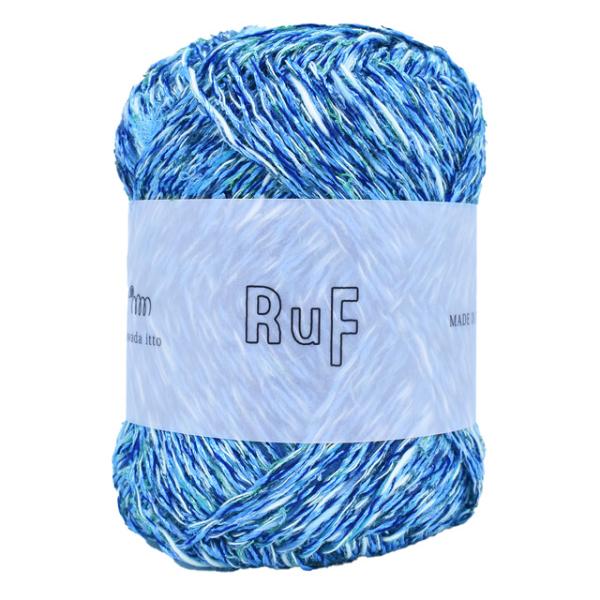 ●素材：コットン39％　レーヨン32％　アクリル25％　ナイロン4％●容量：40ｇ玉巻（約115ｍ）●使用針：棒針2〜3号 / かぎ針4/0〜5/0号●標準ゲージ：28〜29目・36〜40段【商品の特徴】季節問わず編みたくなる、カラフルなフ...